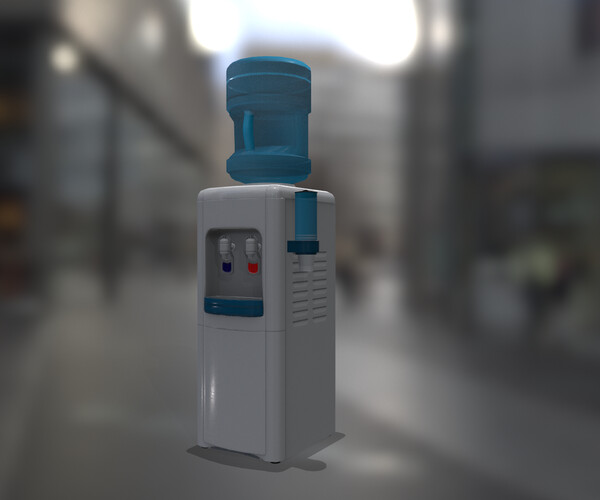 ArtStation - water dispenser | Game Assets
