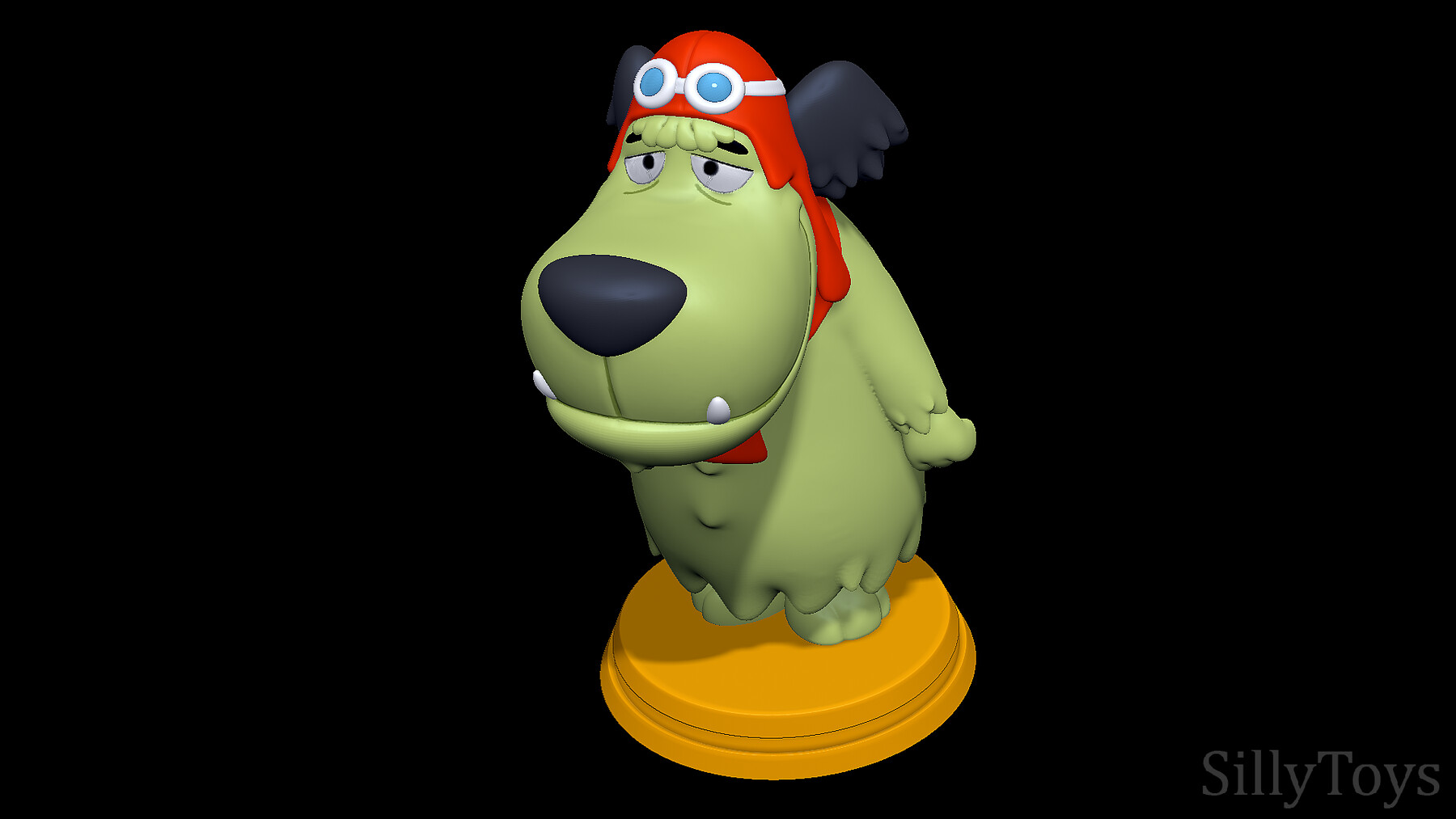 ArtStation - Muttley - Wacky Races 3D print model | Resources