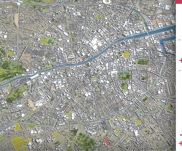 ArtStation - Dublin - 3D city model | Resources