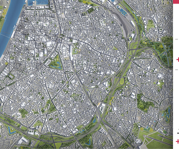 ArtStation - Antwerp - 3D city model | Resources