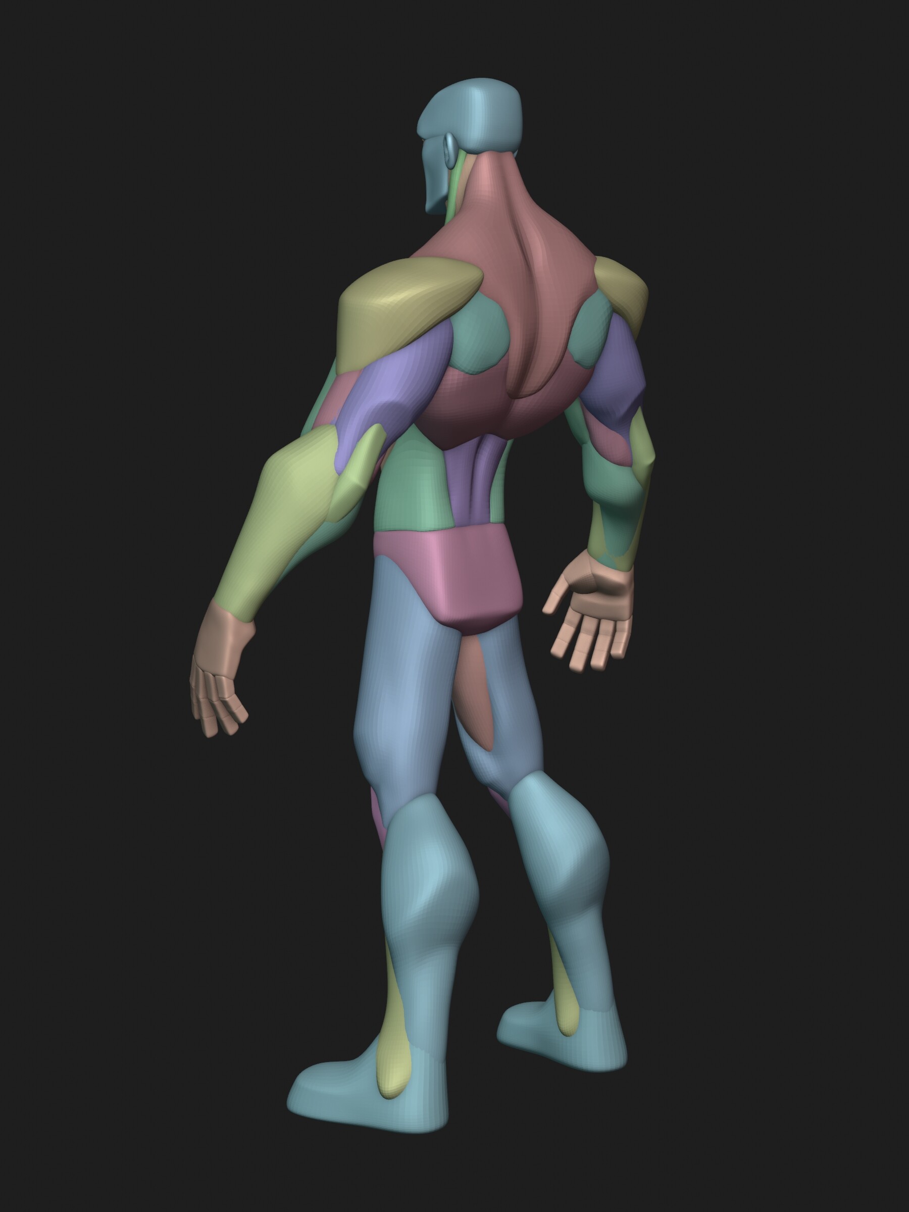 ArtStation - Infinity Hero Anatomy Blockout | Resources