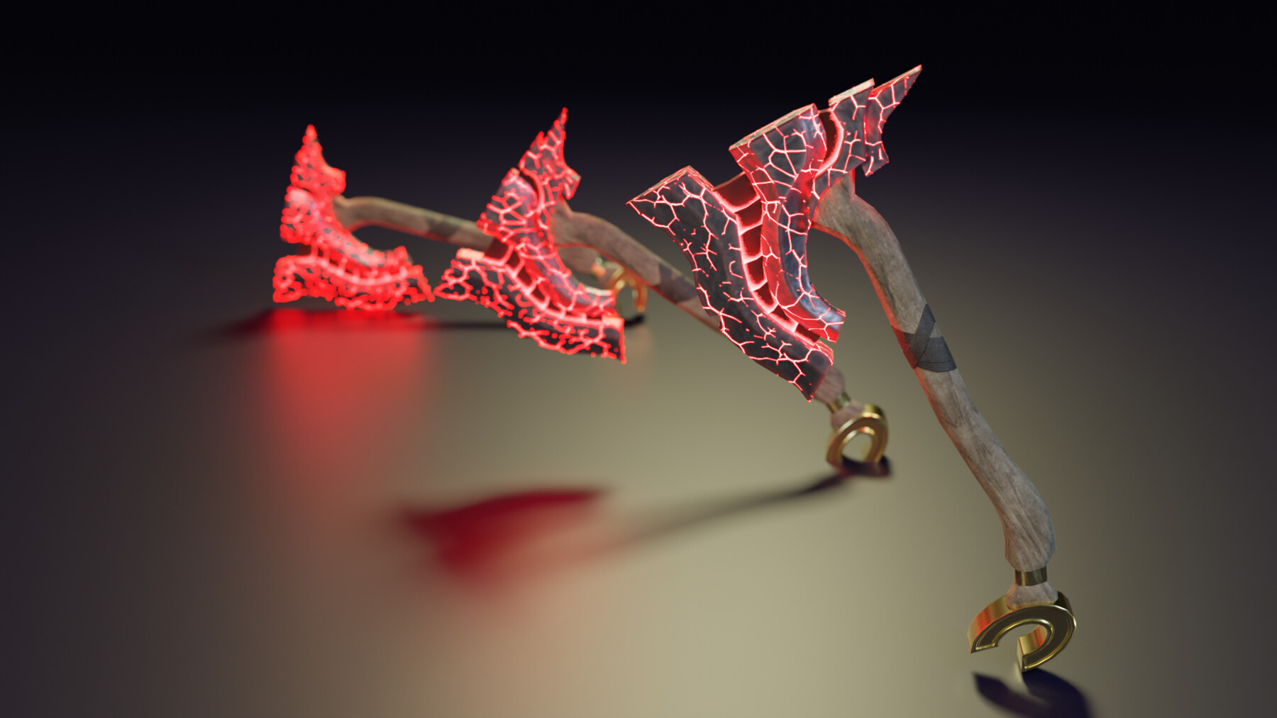 ArtStation - LavaAxe LowPoly PBR GameReady model | Game Assets