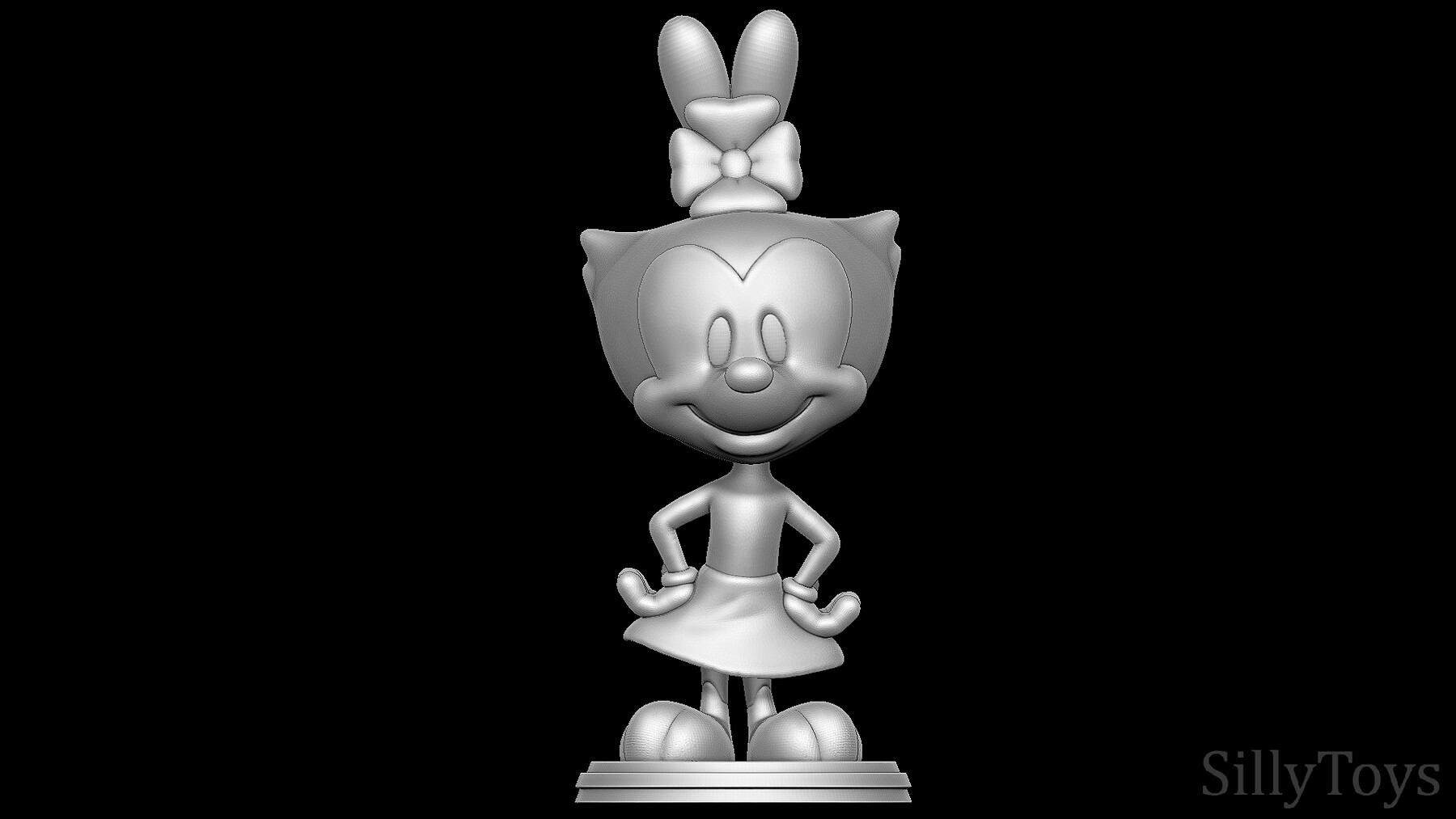 ArtStation - Dot Warner - Animaniacs 3D print model | Resources