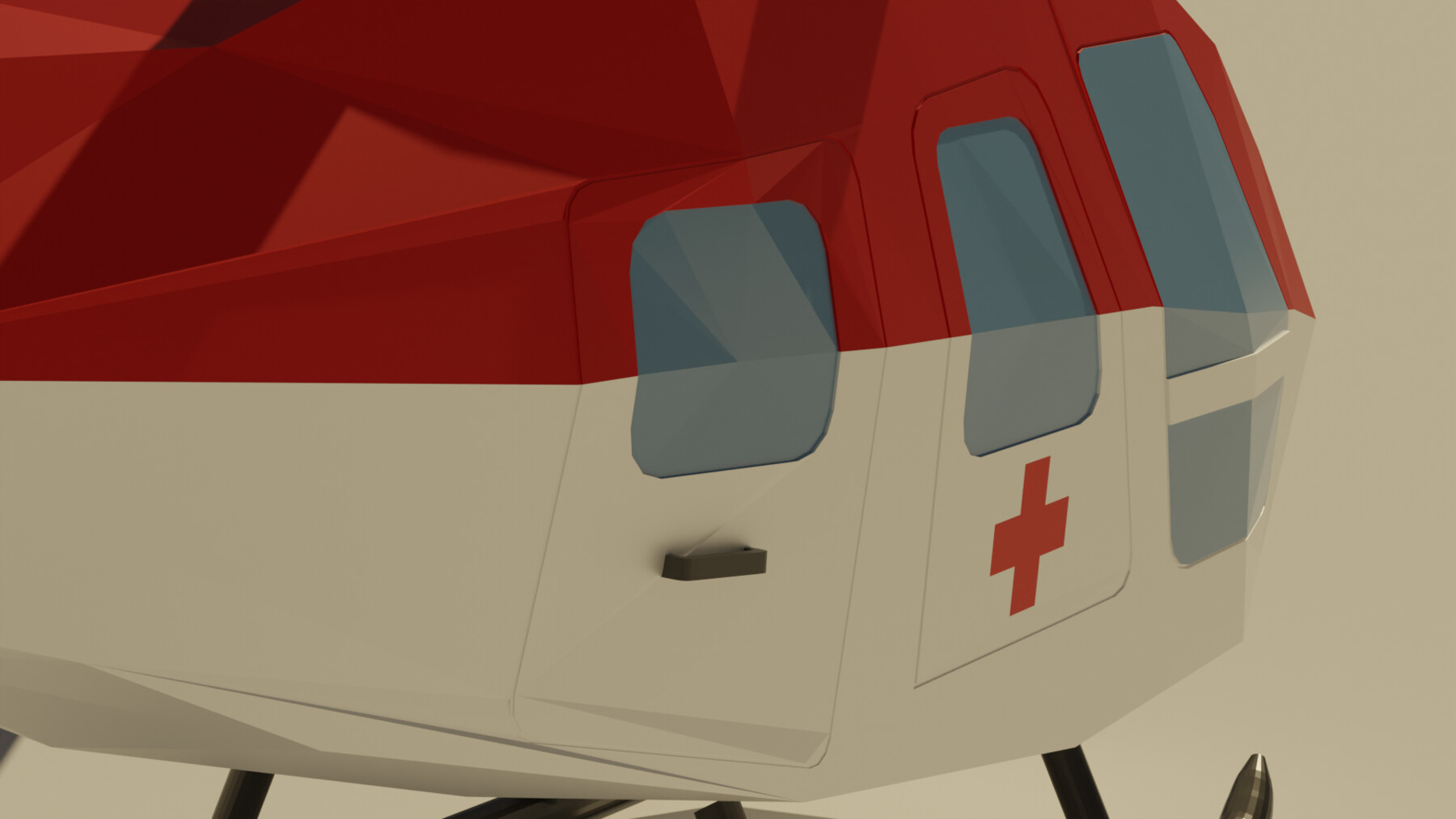 ArtStation - Hospital game ready Low-poly 3D model | Game Assets