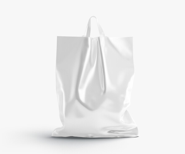 ArtStation - Loop handle plastic bag stand | Resources