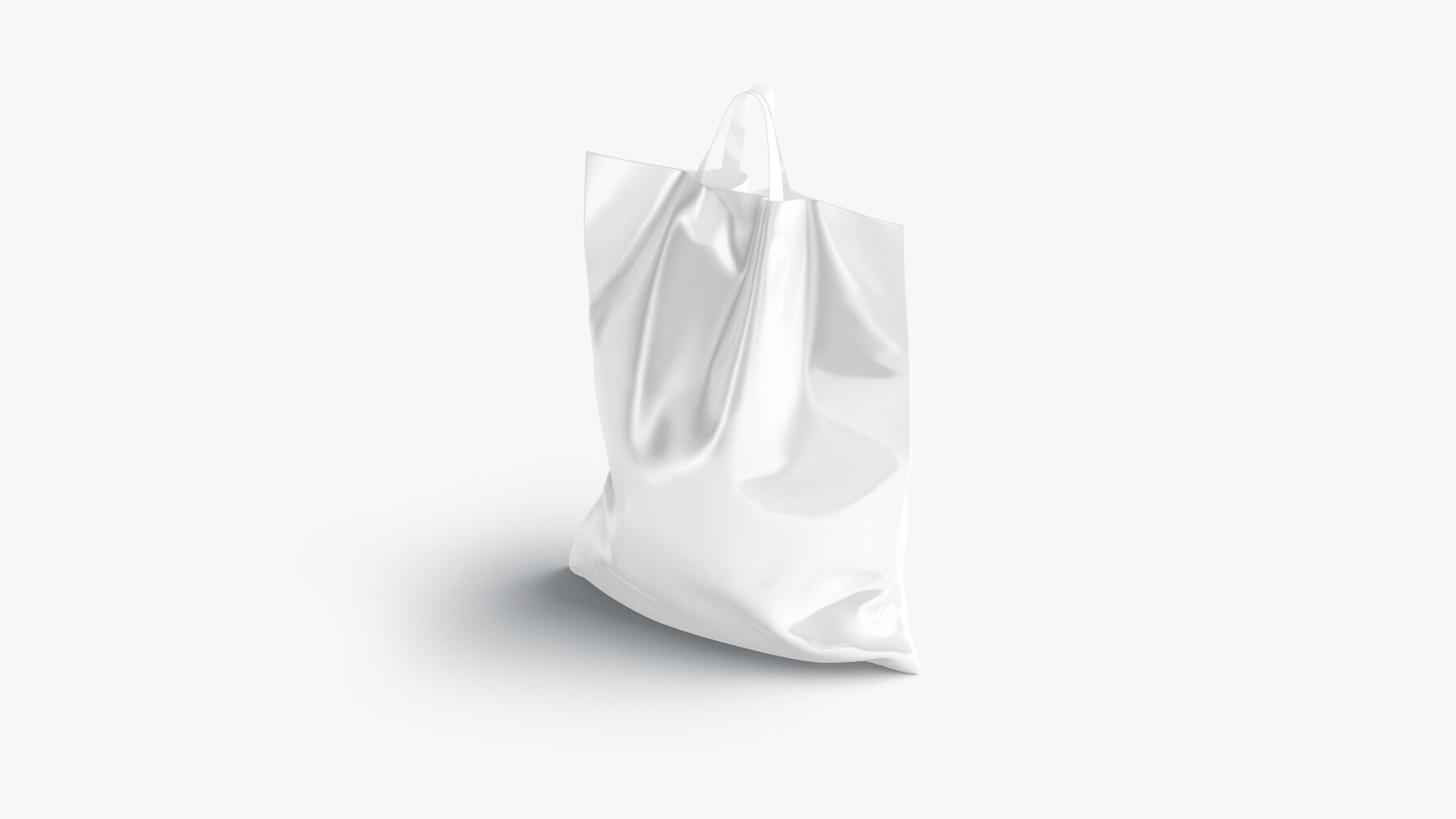 ArtStation - Loop handle plastic bag stand | Resources