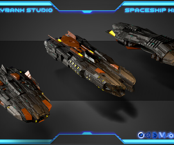 ArtStation - SpaceShips Mega Pack | Game Assets