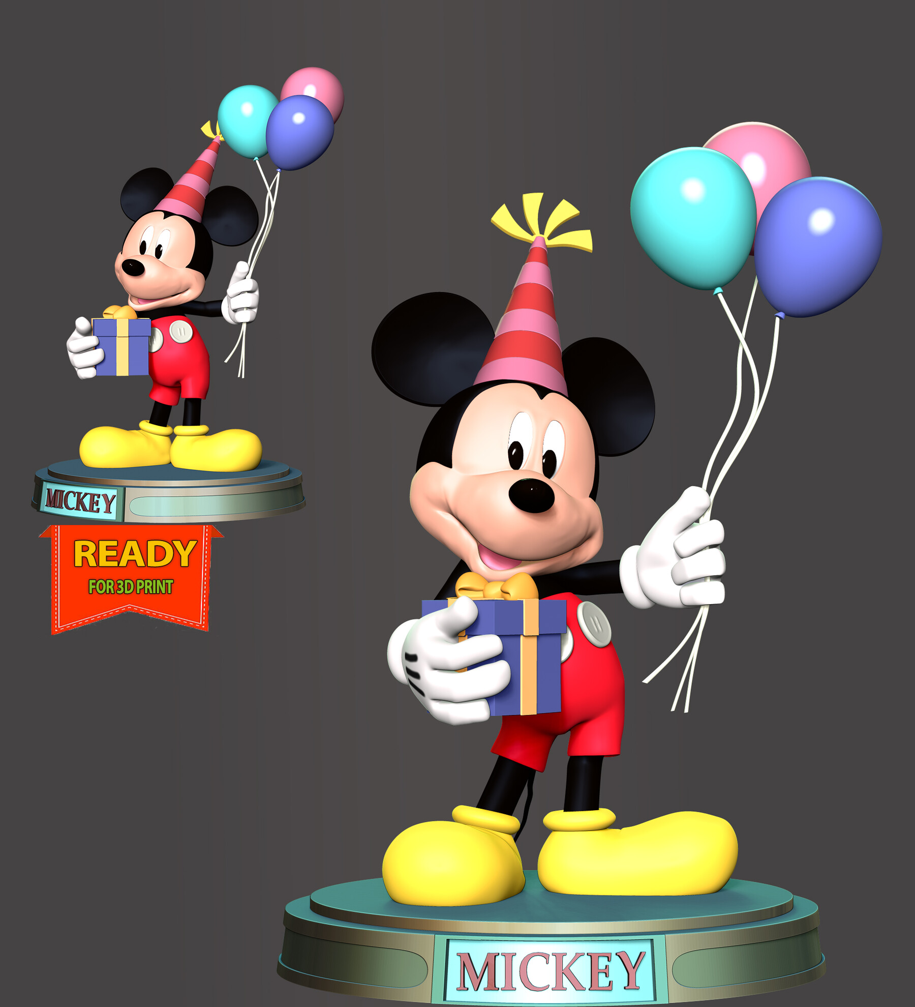 ArtStation - Mickey - Party | Resources