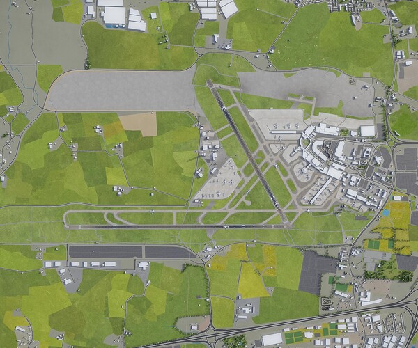 ArtStation - Dublin - 3D city model | Resources