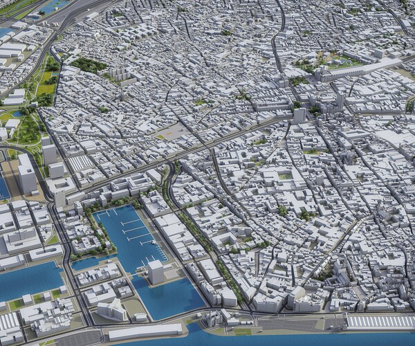 ArtStation - Antwerp - 3D city model | Resources