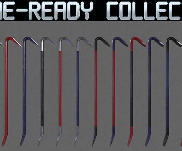 ArtStation - PBR Crowbar | Game Assets