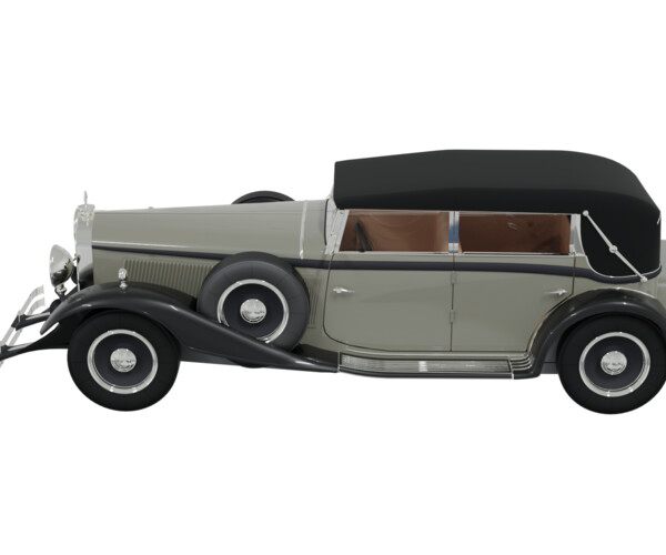 ArtStation - Maybach classic | Game Assets