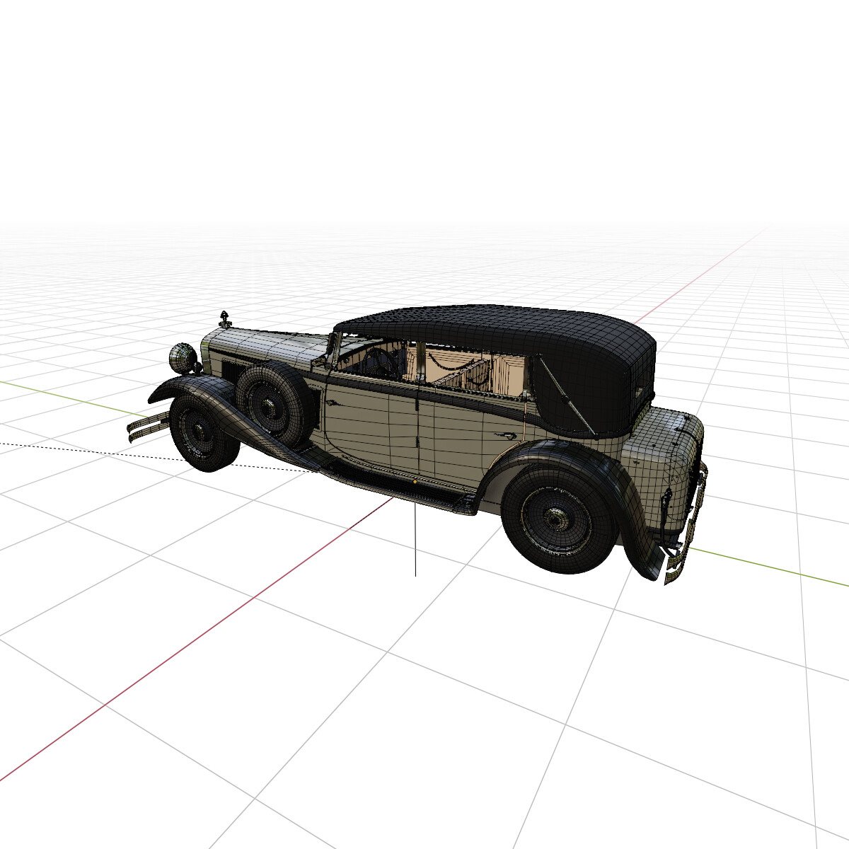 ArtStation - Maybach classic | Game Assets
