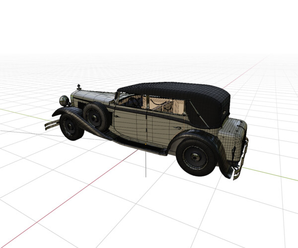 ArtStation - Maybach classic | Game Assets