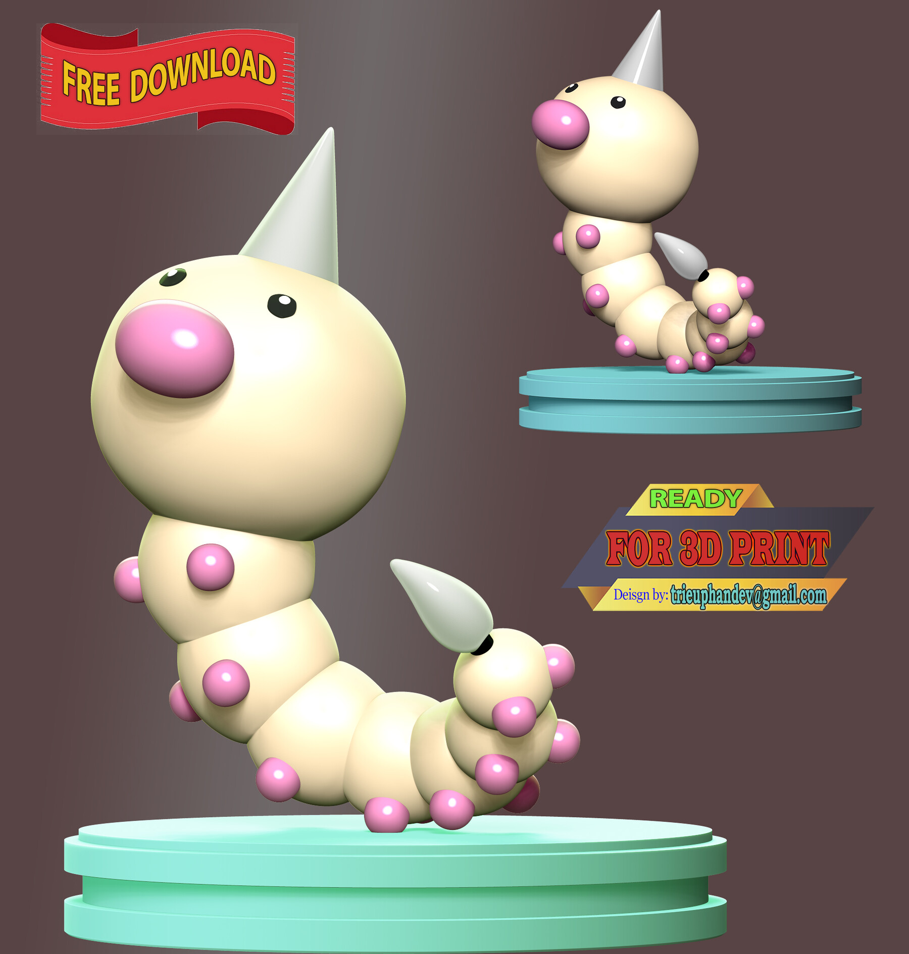 ArtStation - Weedle - Pokemon Go | Resources