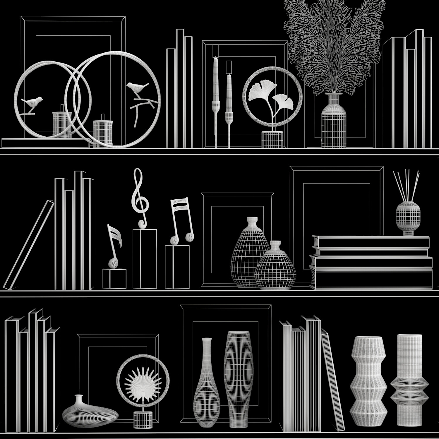 ArtStation - decorative set 19 | Resources