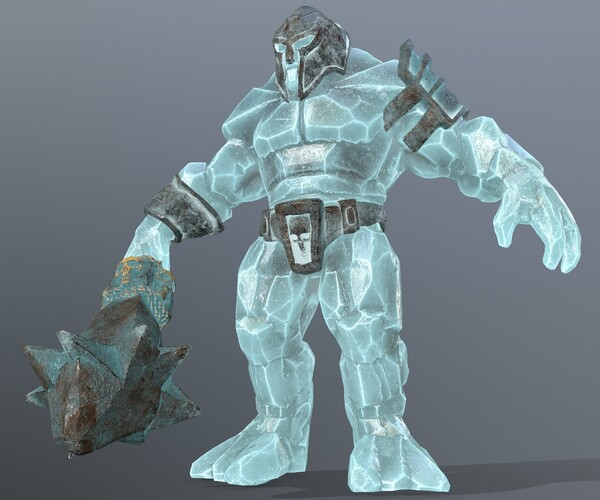 ArtStation - ice monster | Game Assets