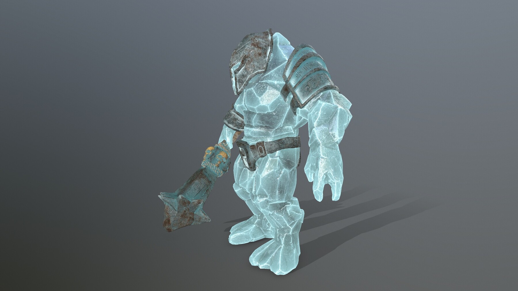 ArtStation - ice monster | Game Assets