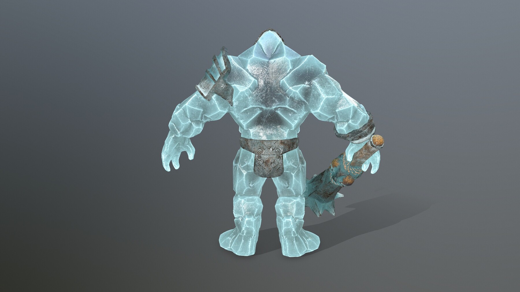 ArtStation - ice monster | Game Assets