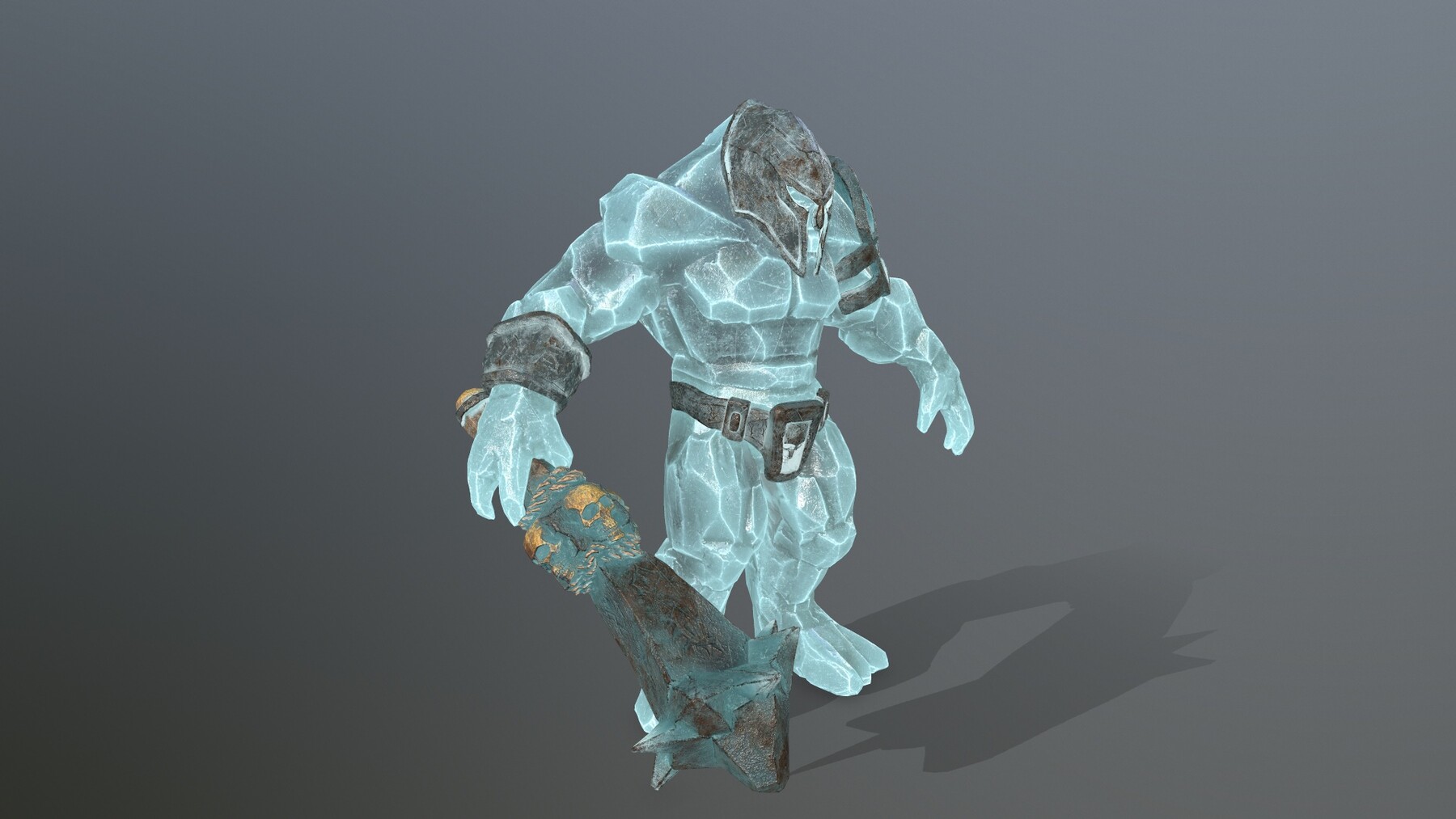 ArtStation - ice monster | Game Assets