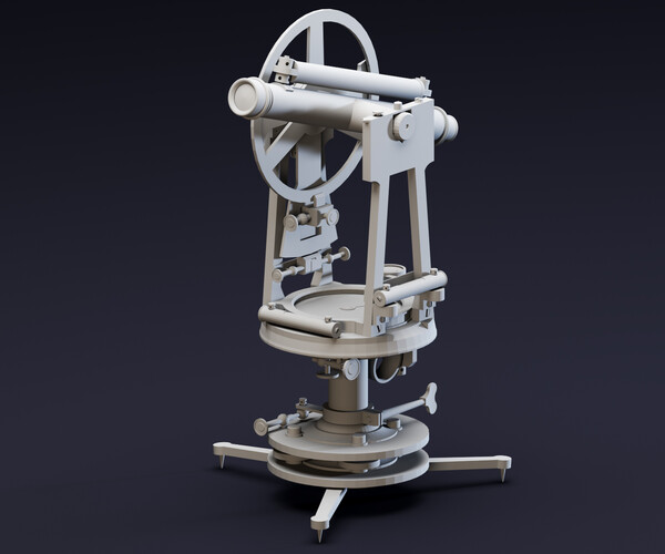 ArtStation - Steampunk Telescopes- High detail 3d models | Resources