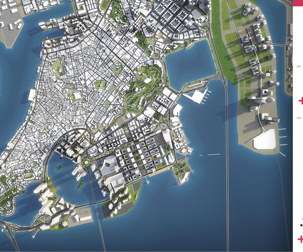 ArtStation - Macau - 3D city model | Resources