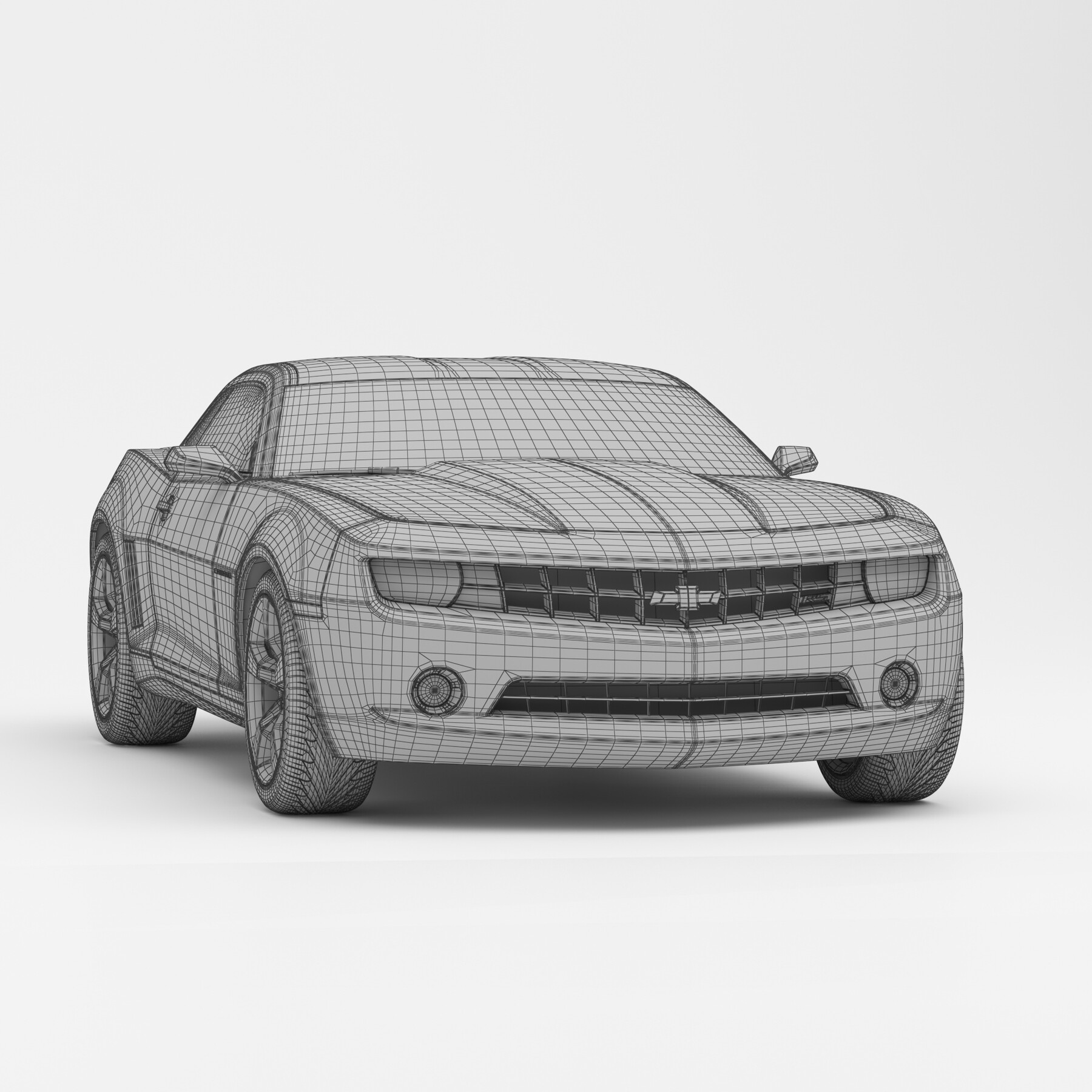 ArtStation - Chevrolet Camaro Car 3D Model | Resources