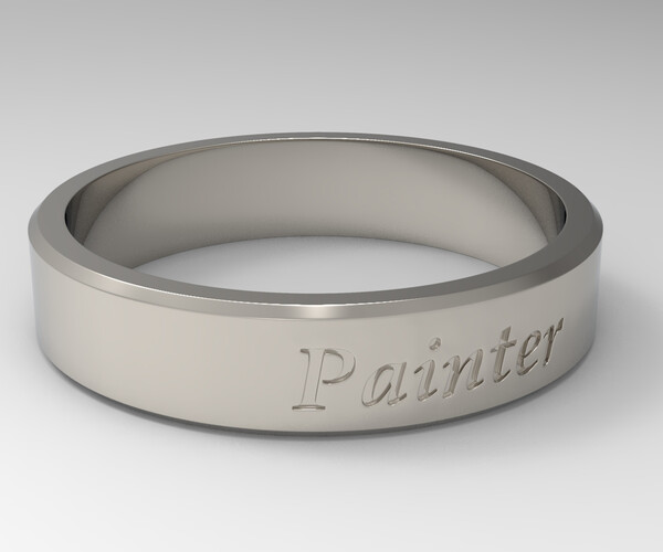 ArtStation - Painter Ring Platinum | Resources