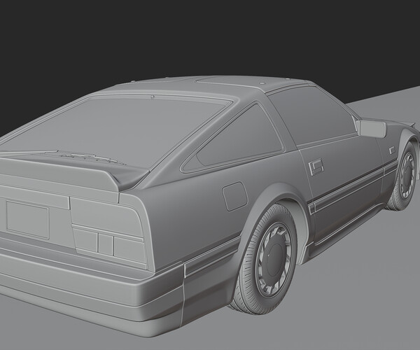 ArtStation - Nissan 300zx z31 1985 | Game Assets