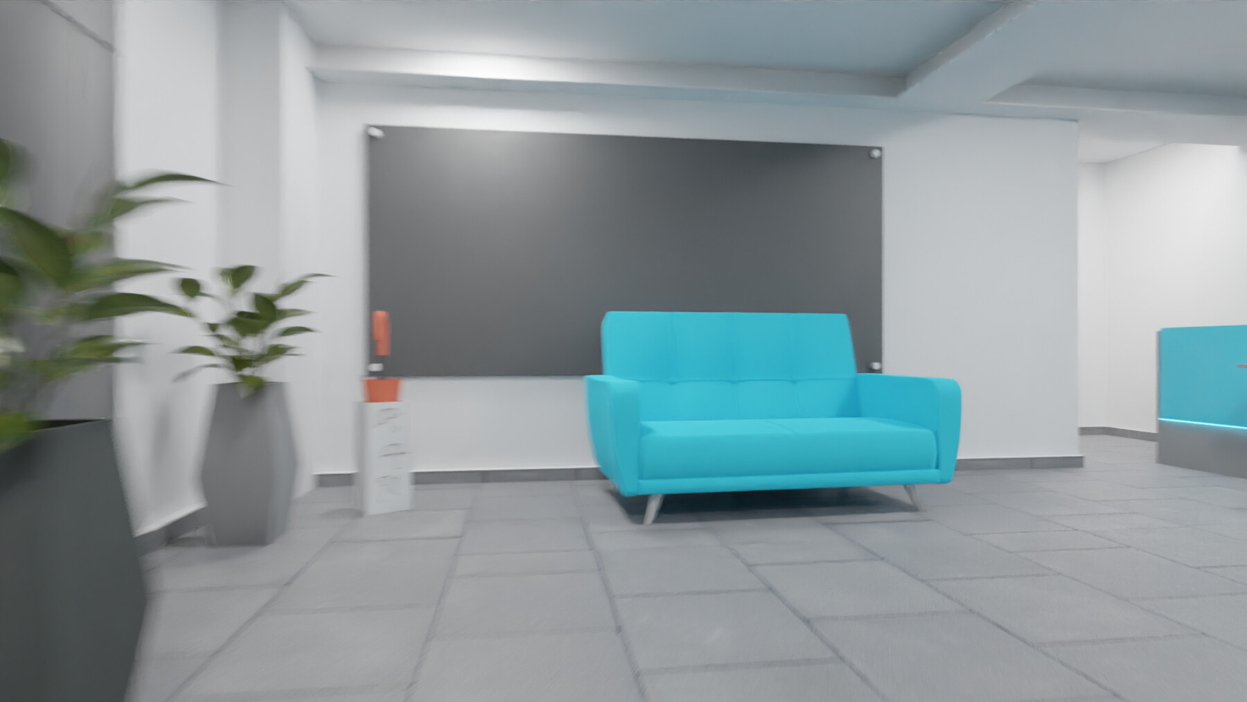 ArtStation - Lobby Model 3D Full Elements | Resources