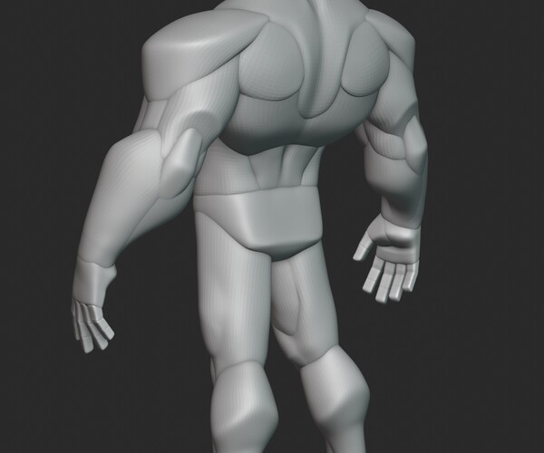 ArtStation - Infinity Hulk Character Anatomy Blockout | Resources
