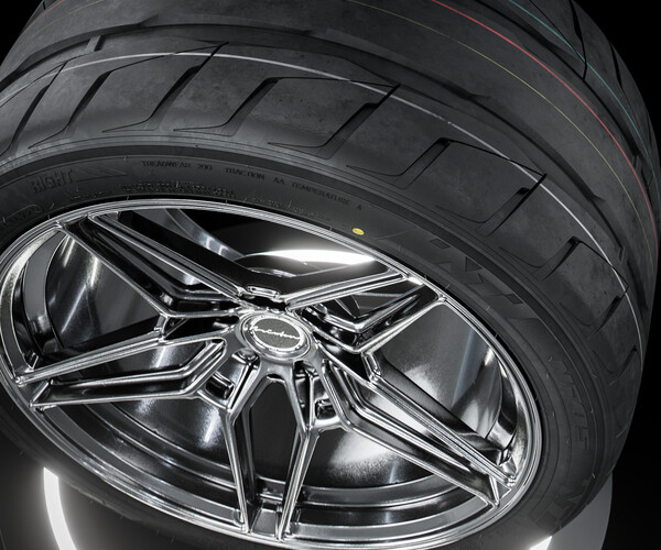 ArtStation - Nitto NT05® • 335/30 ZR19 (103W) (Real World Details ...
