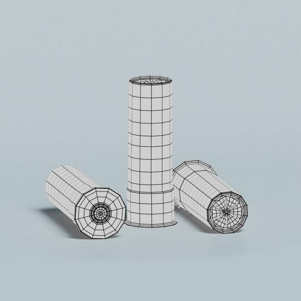 ArtStation - SHOTGUN SHELLS | Game Assets