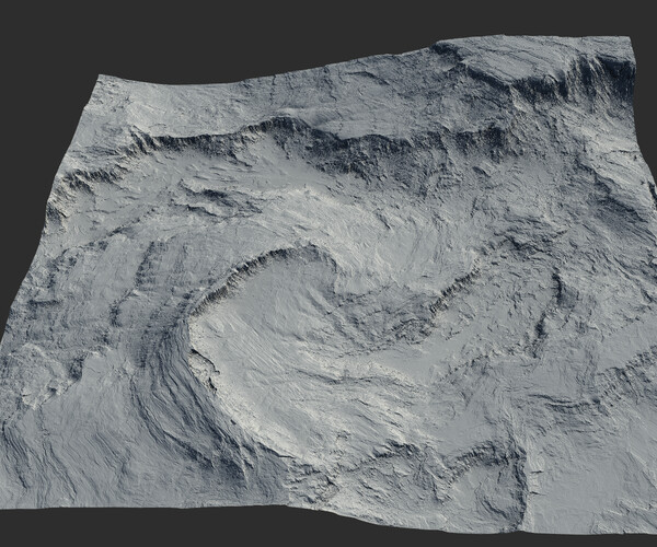 ArtStation - Rocky Terrains Collection Vol.1 | 12 Terrains at 8k ...