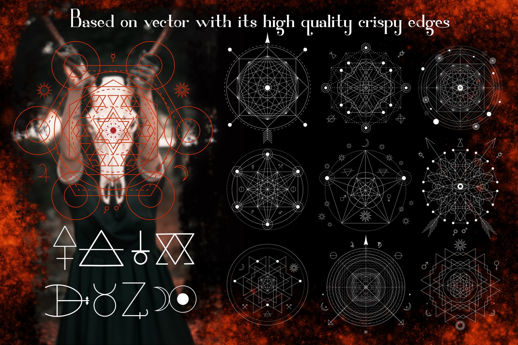 ArtStation - Alchemist Stamp Brushes PS/Procreate | Brushes