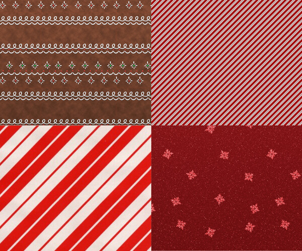 ArtStation - 300 Christmas Photoshop Styles, Layer Styles, Winter ...