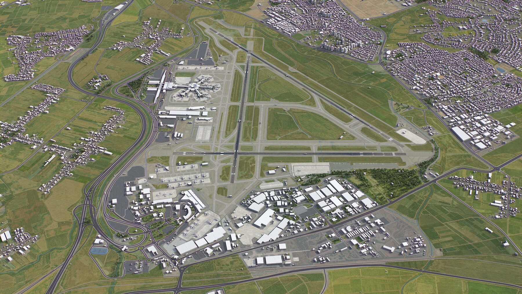 ArtStation - Tel Aviv - 3D city model | Resources