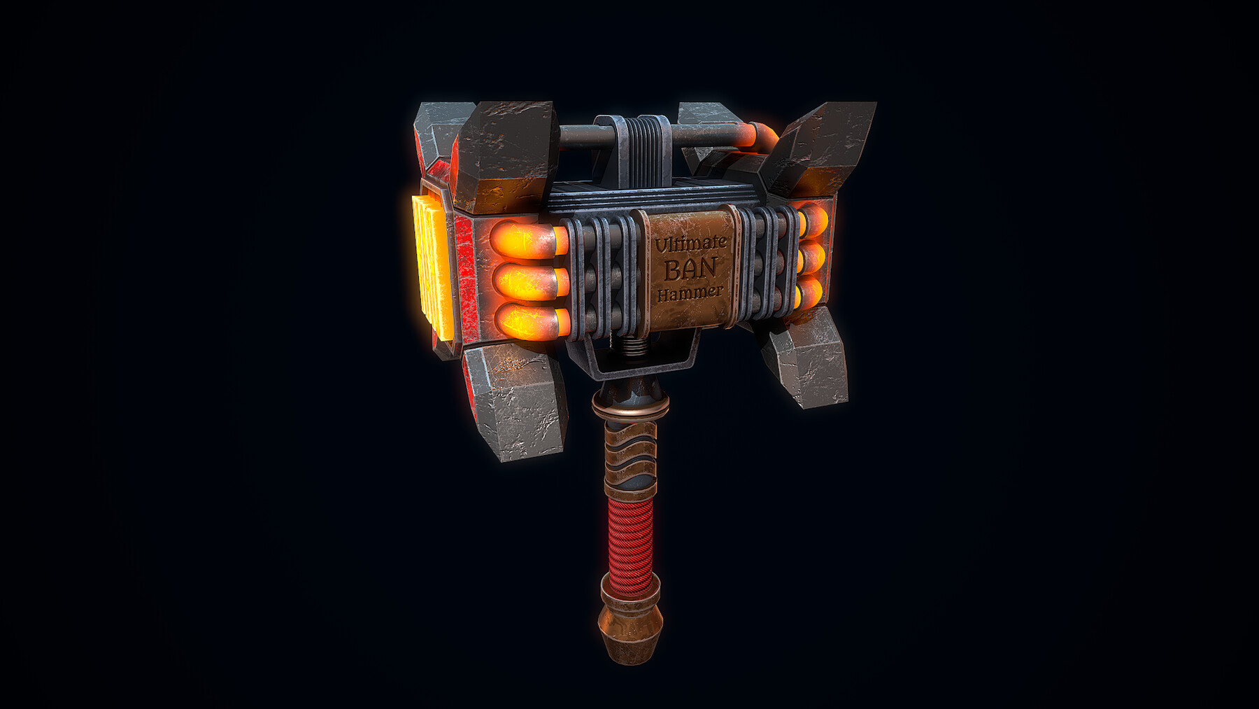 ArtStation - The ultimate BAN hammer | Game Assets