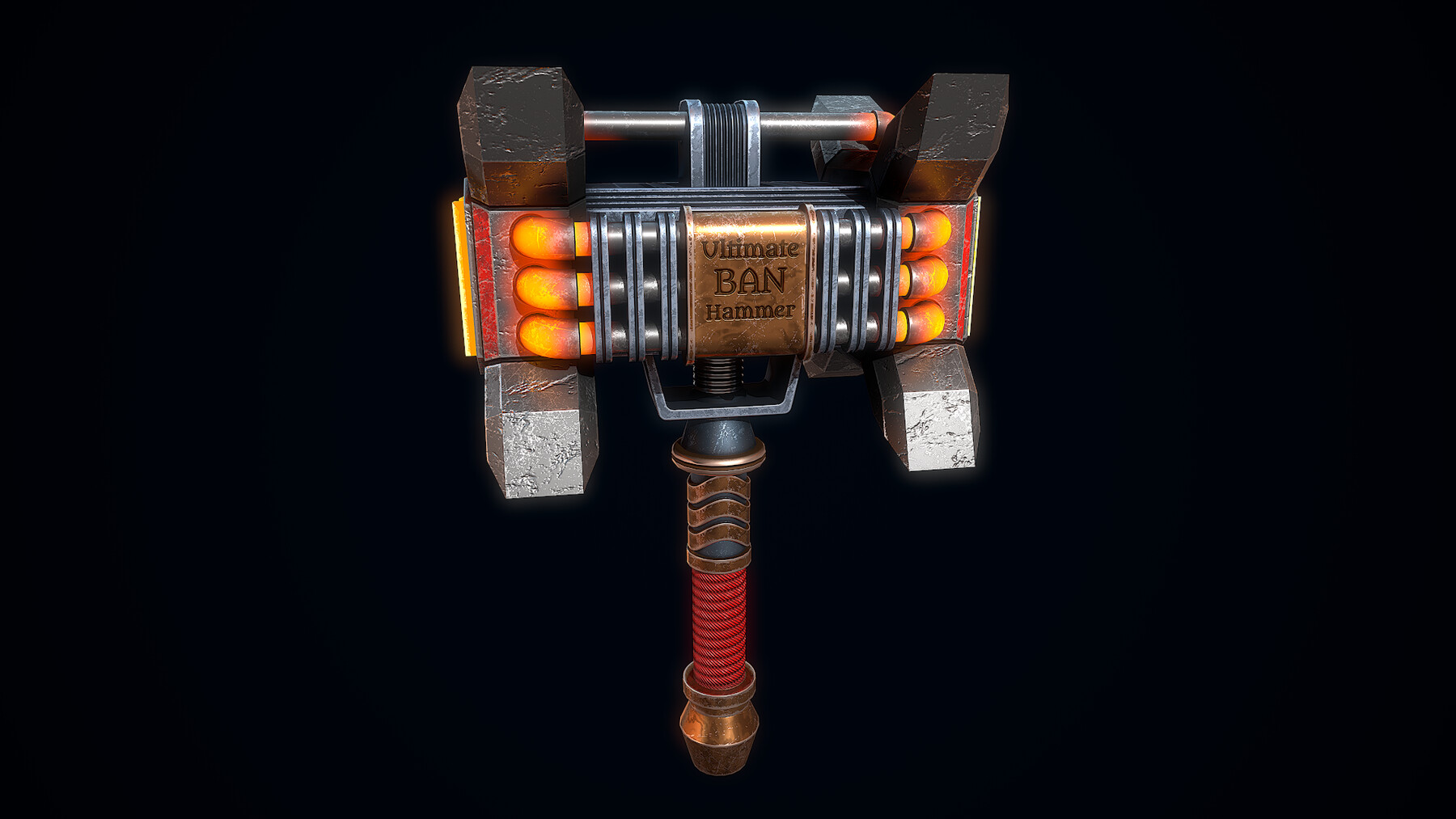 ArtStation - The ultimate BAN hammer | Game Assets