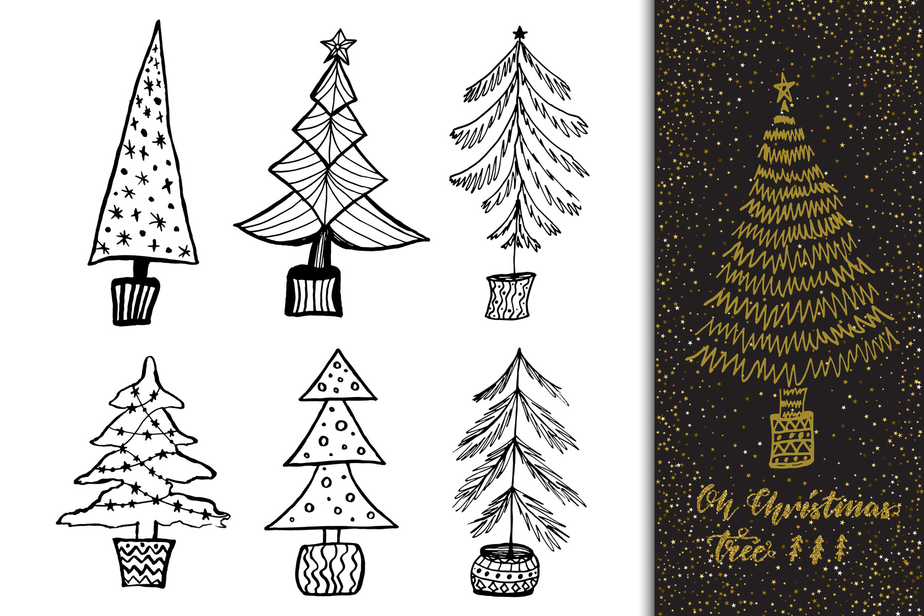 ArtStation - Christmas Procreate Stamp Brushes | Brushes