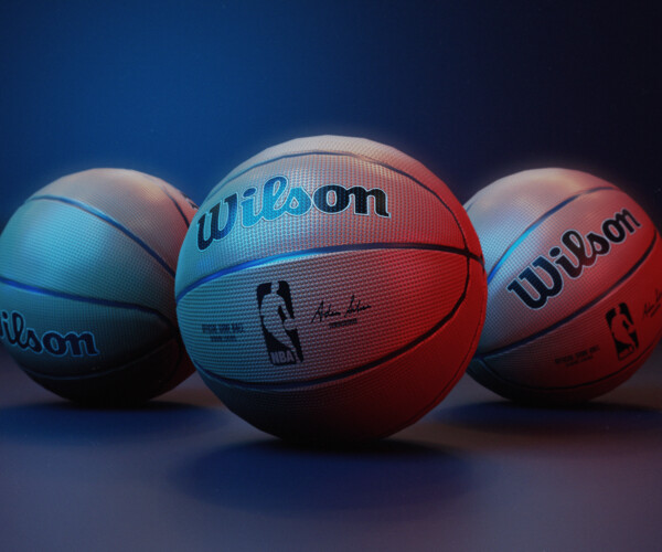 ArtStation - NBA Official Game Ball | Game Assets