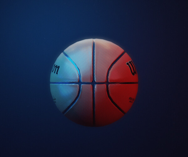 ArtStation - NBA Official Game Ball | Game Assets