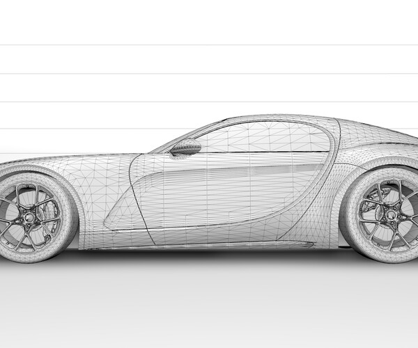ArtStation - Bugatti Atlantic Concept 3D model | Resources