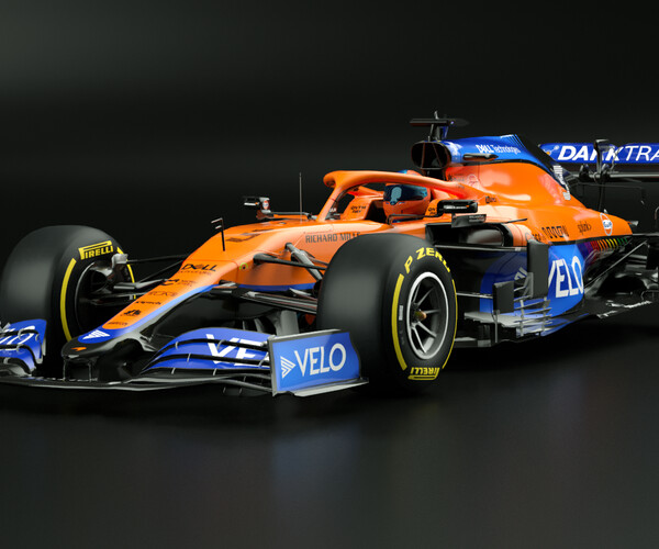 ArtStation - 2021 Mclaren MCL35 - Daniel Ricciardo | Resources