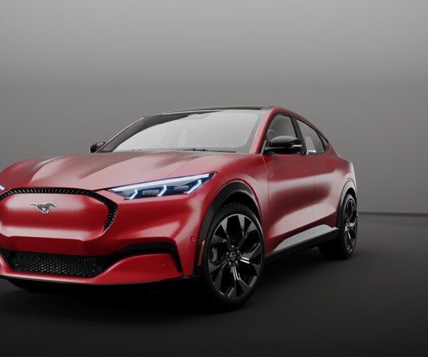 ArtStation - FORD MUSTANG MACH-E 2021 | Resources