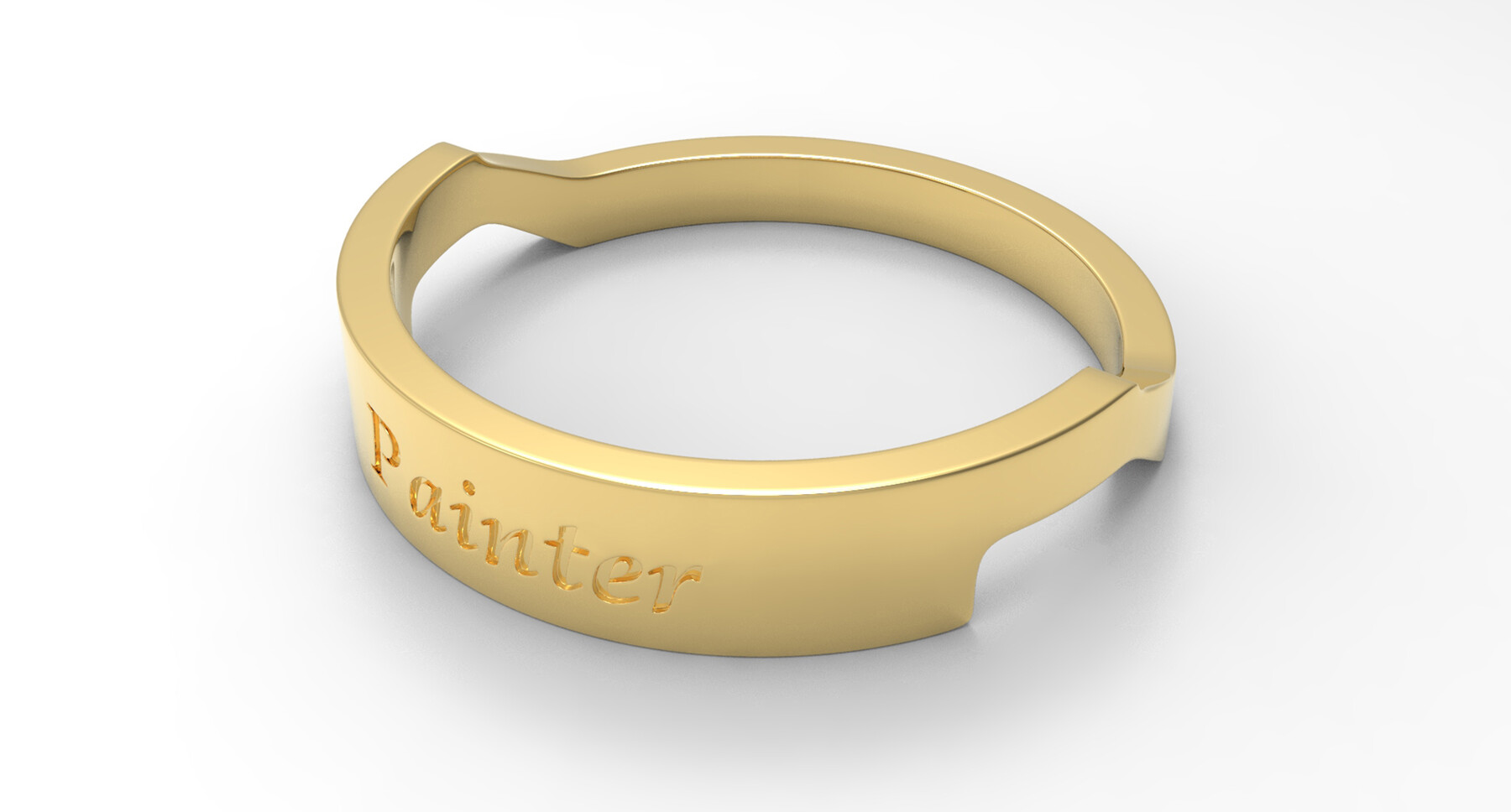 ArtStation - Painter Ring Female Gold | Resources