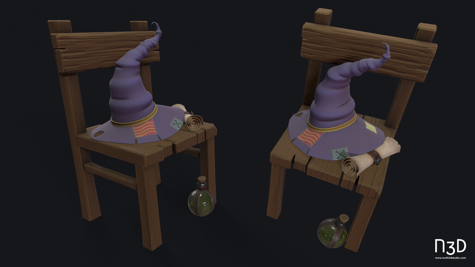 ArtStation - Stylized Witch Pack | Game Assets