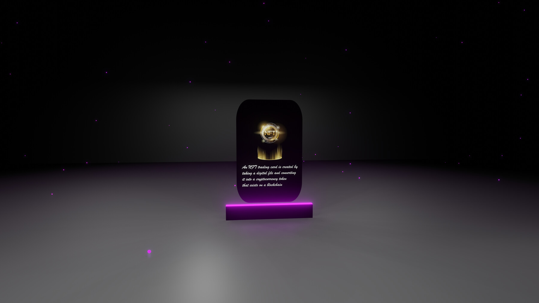 ArtStation - 3D NFT card animation | Resources