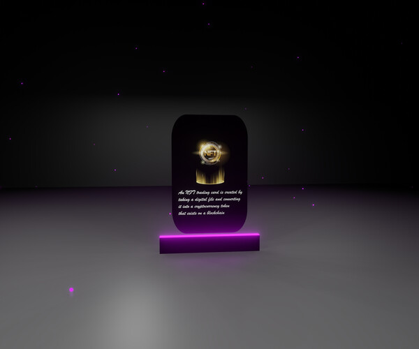 ArtStation - 3D NFT card animation | Resources