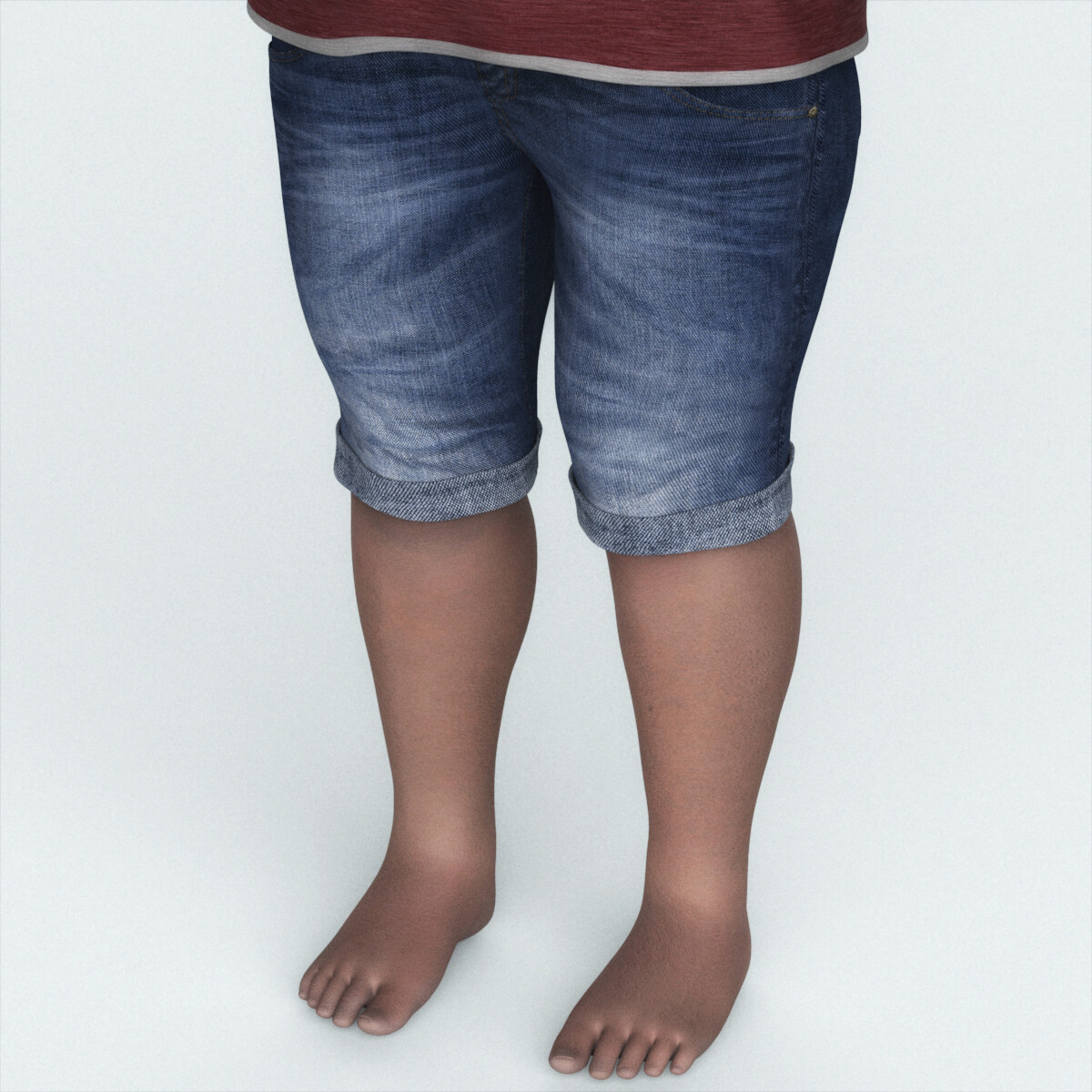 ArtStation - Realistic Fat Child Boy | Resources